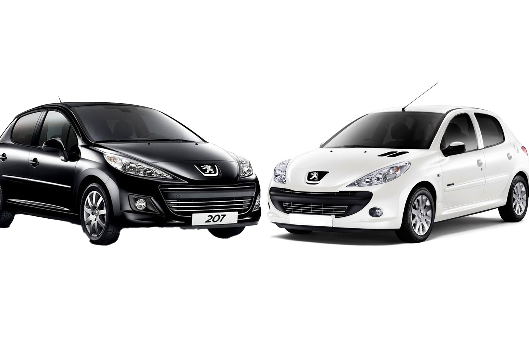 مقایسه پژو 207 دستی و پژو 207 دستی TU3 - خانه خودرو